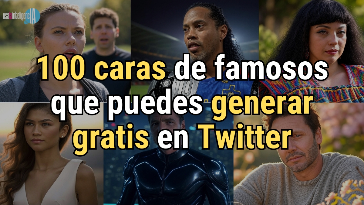 Grok, la IA de Twitter, permite generar muchas caras de famosos - Usa ...