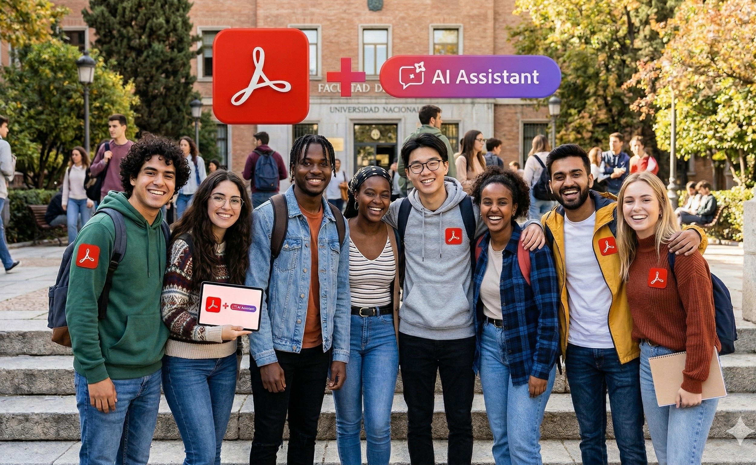 Adobe Student Spaces: estudio con IA gratis en Acrobat