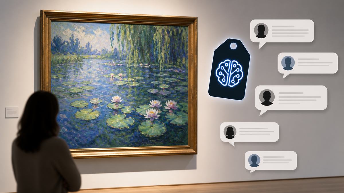 Puso en evidencia prejuicios contra la IA usando a Monet